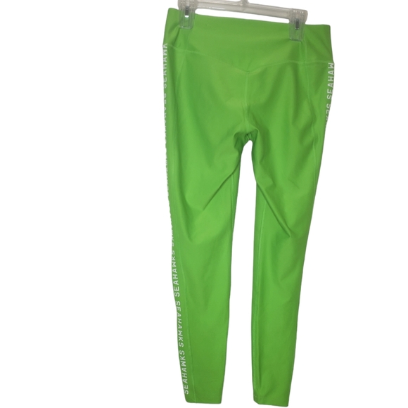 Nike | Pants & Jumpsuits | Nike Dry Fit Sea Hawks Lime Green Leggings ...